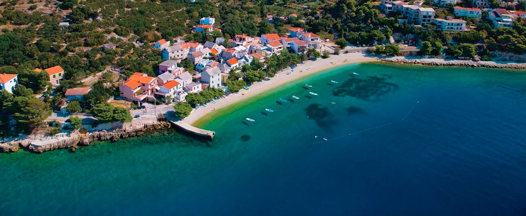 Plaja Bratuš, lângă Brela cazare și apartamente din apropiere ...